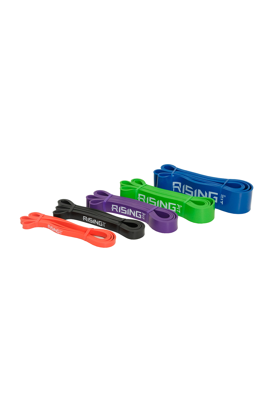 Body Iron Rising Pro Power Band Set | 5-Level Resistance Bands for Home ...